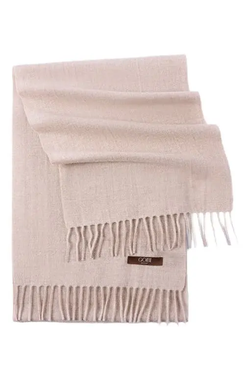 Gobi Cashmere Cashmere Woven Scarf - Fog