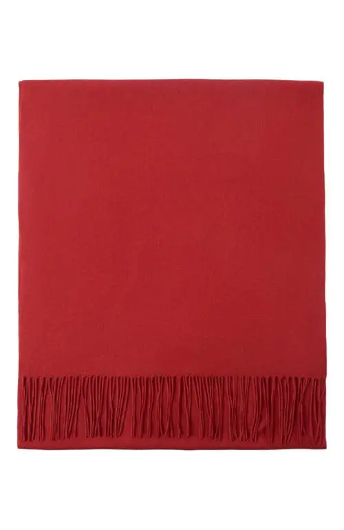 Gobi Cashmere Cashmere Twill Shawl - Red Clay
