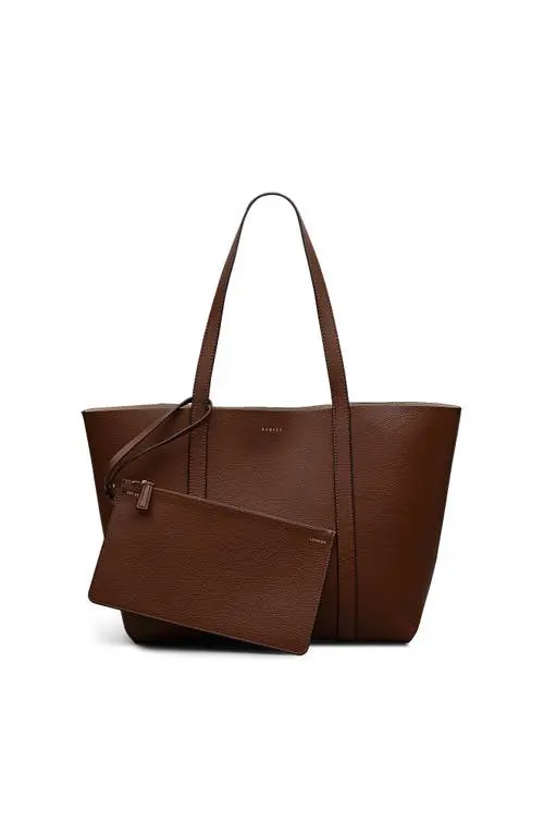 RADLEY Hanbury Row Open Top Tote Bag - Chocolate