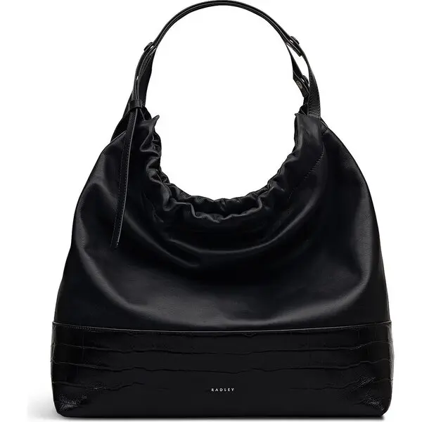 RADLEY The Portobello Drawstring Shoulder Bag - Black