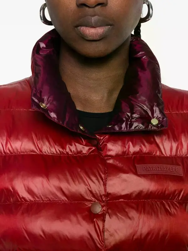 Patrizia Pepe Padded High-neck Jacket