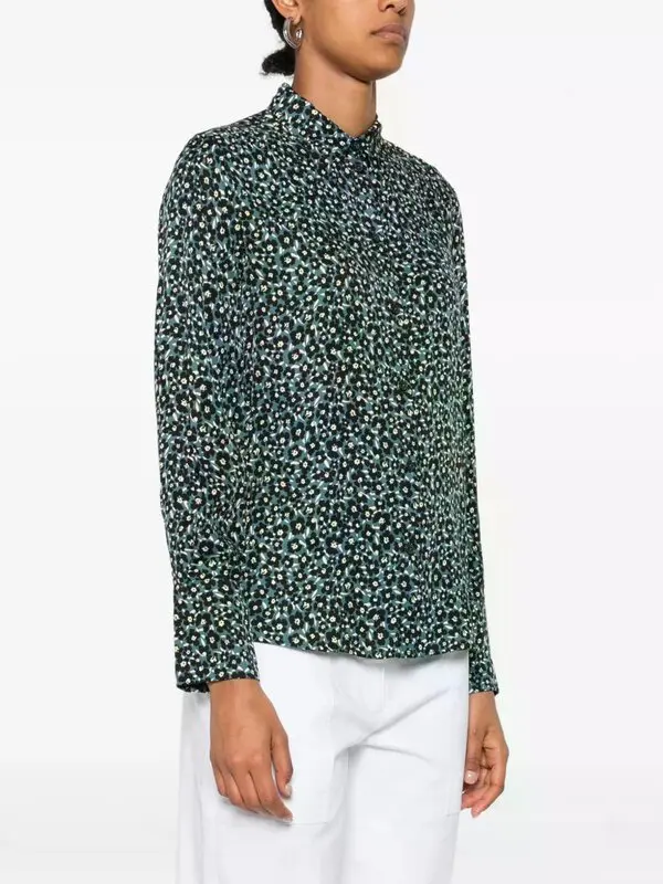 Marc O'polo Floral-print Button-down Shirt