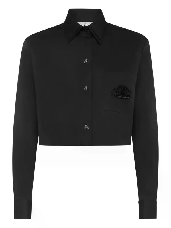 Philipp Plein Skull Button Shirt
