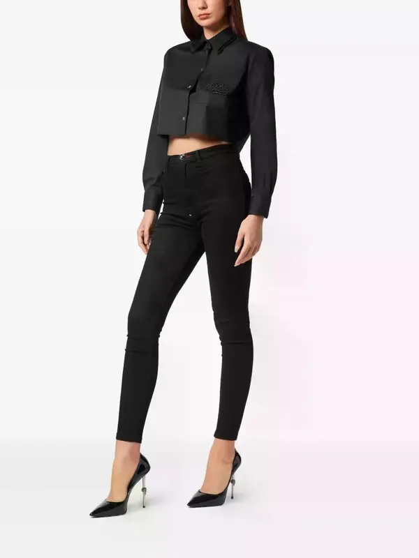 Philipp Plein Skull Button Shirt