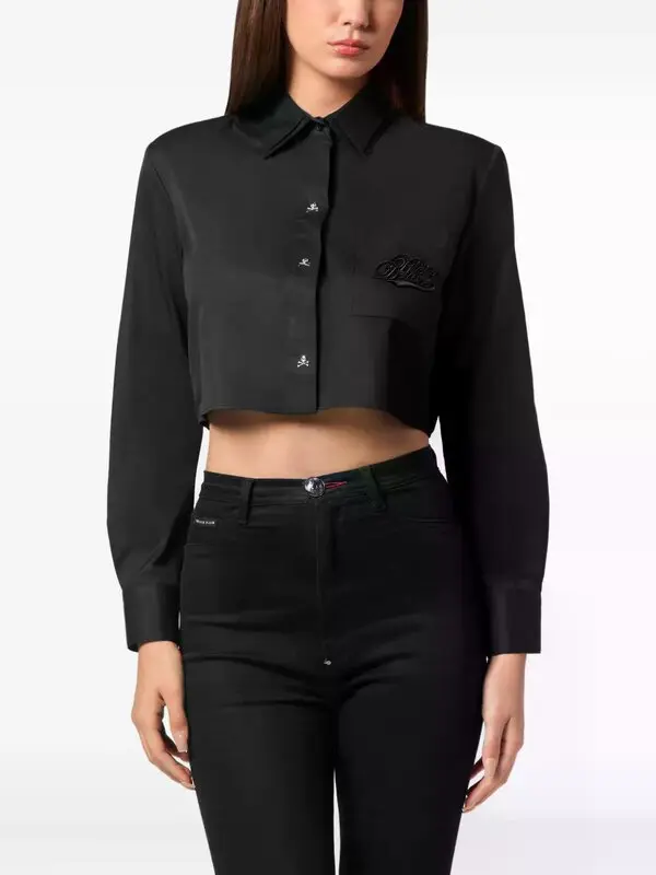 Philipp Plein Skull Button Shirt