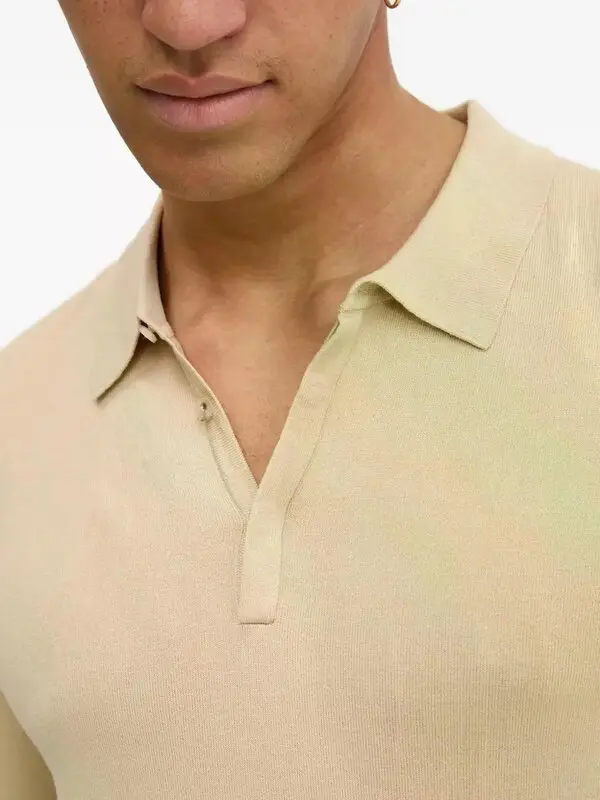 Hugo Long-sleeve Polo Jumper