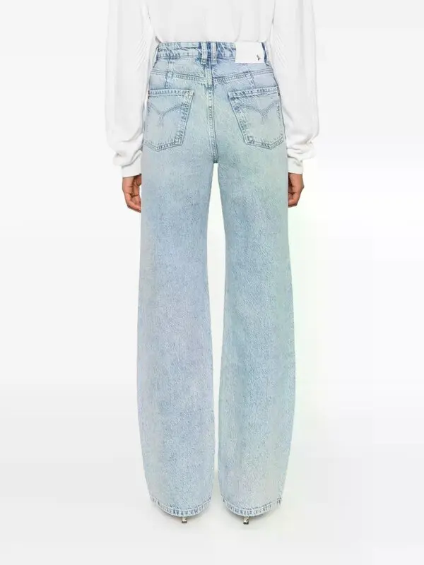 Patrizia Pepe Cotton Straight Leg Jeans