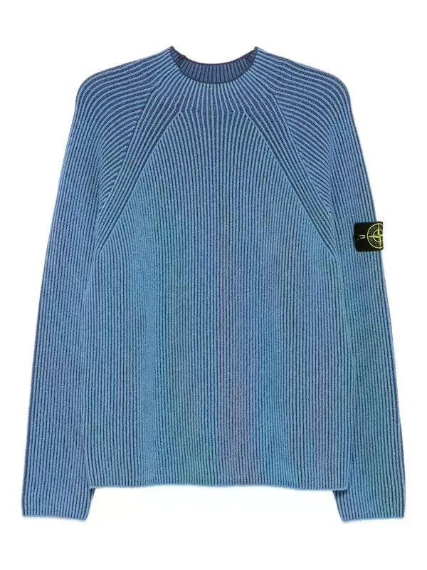 Stone Island Ribbed Crew-neck Sweater