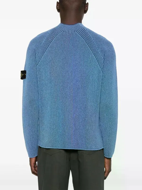 Stone Island Ribbed Crew-neck Sweater