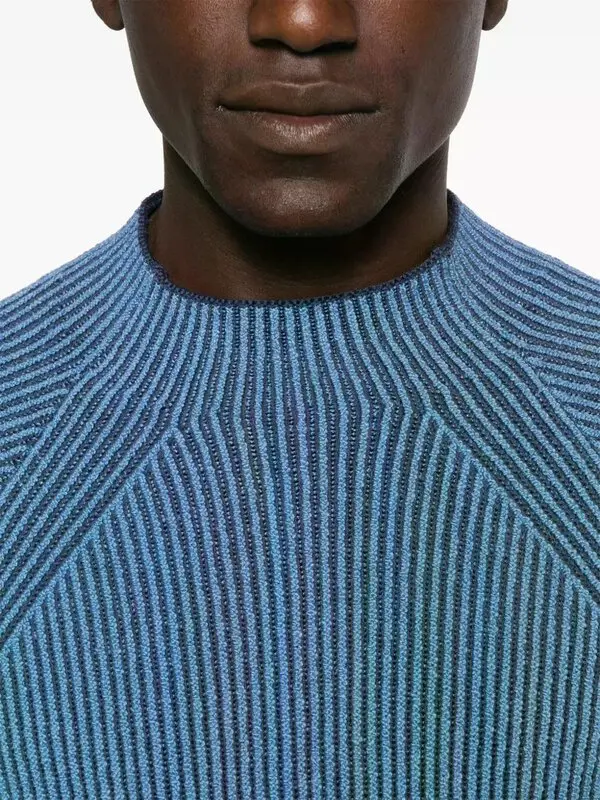 Stone Island Ribbed Crew-neck Sweater