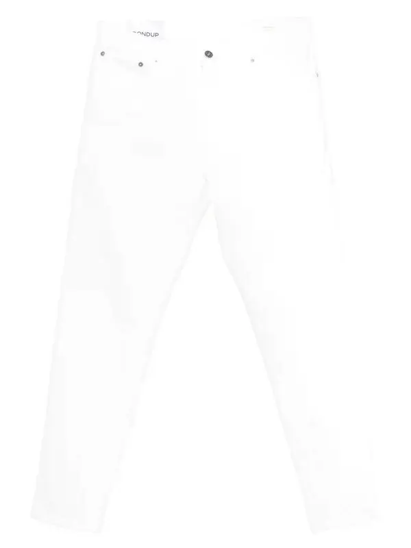 DONDUP Five-pocket Jeans - White