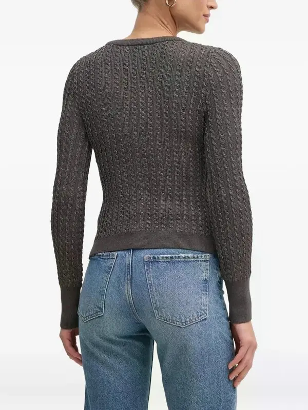 Guess Cable-knit Cardigan