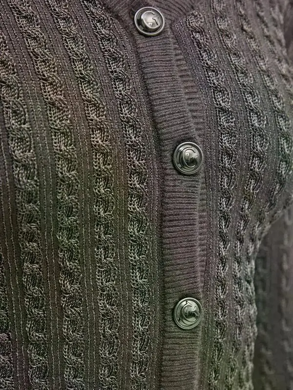 Guess Cable-knit Cardigan