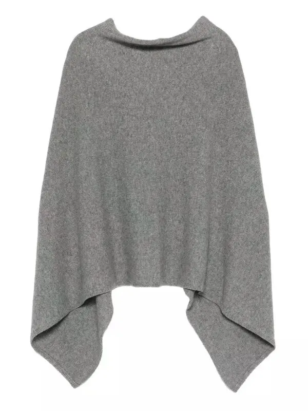 Eric Bompard Cashmere Poncho - Grey