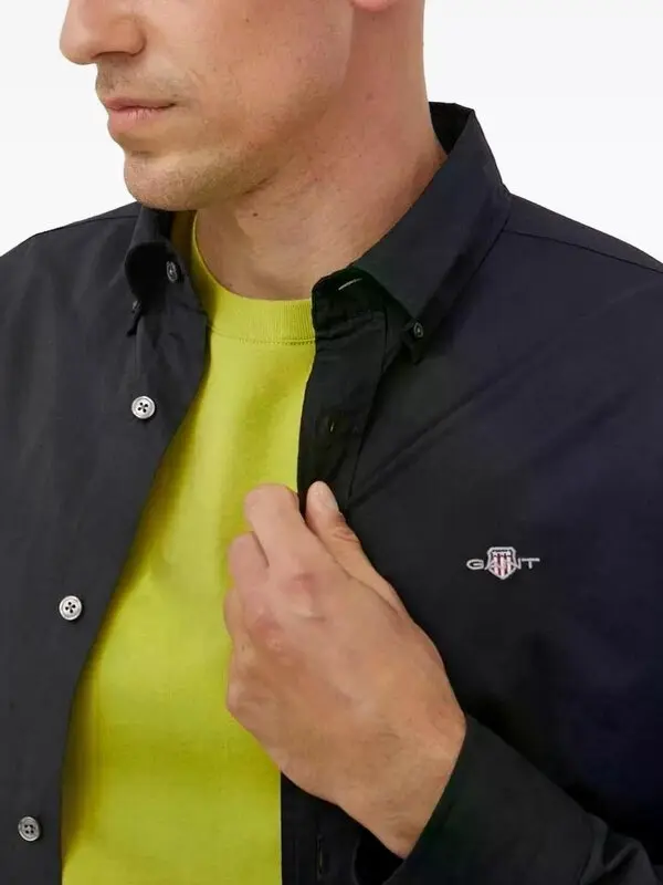 Gant Logo-embroidered Button-down Shirt