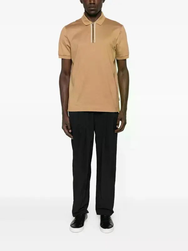 BOSS Zip-front Polo Shirt