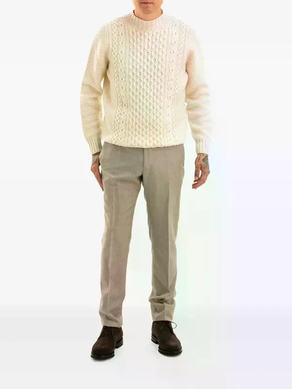 Incotex Straight-leg Pleated Trousers - Neutrals