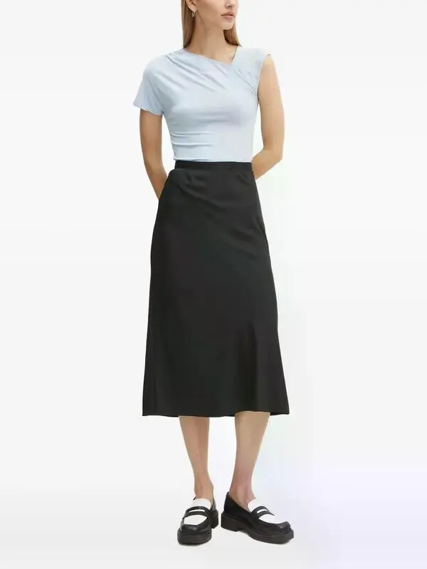 Karl Lagerfeld Asymmetric-neckline T-shirt