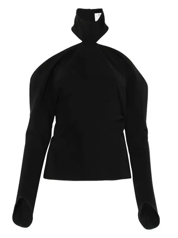 COURREGES Cold-shoulder Top
