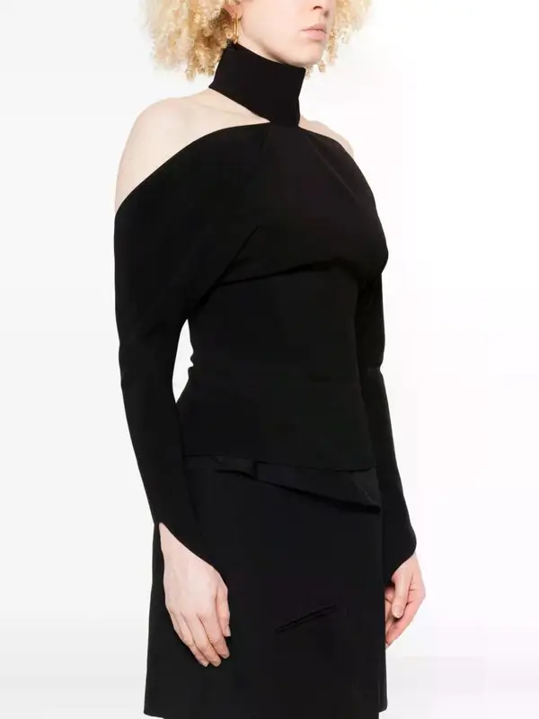 COURREGES Cold-shoulder Top