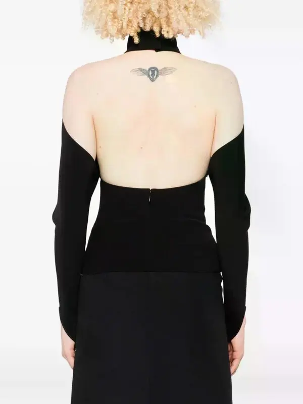 COURREGES Cold-shoulder Top