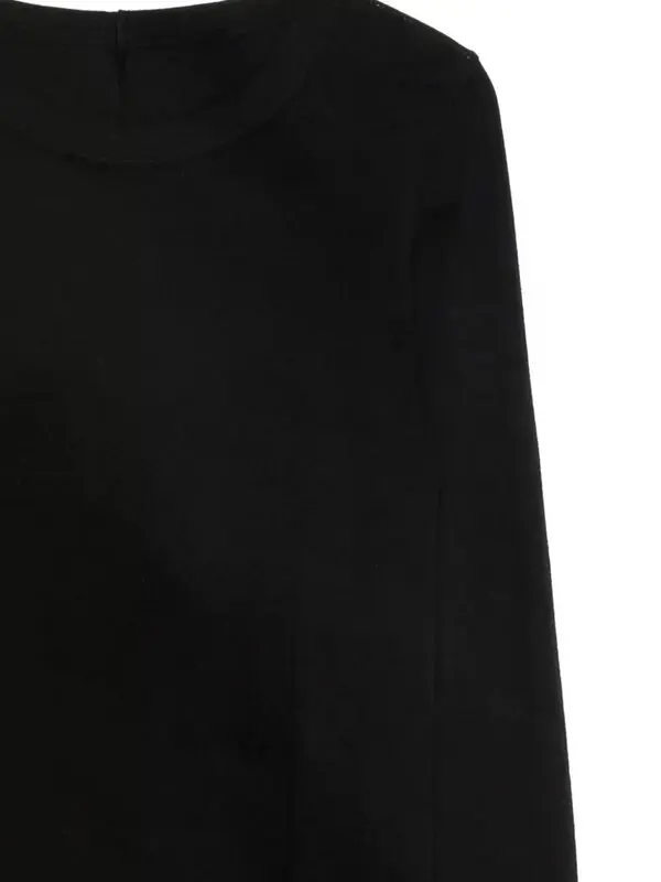 Rick Owens Long-sleeve Tie-detail Top