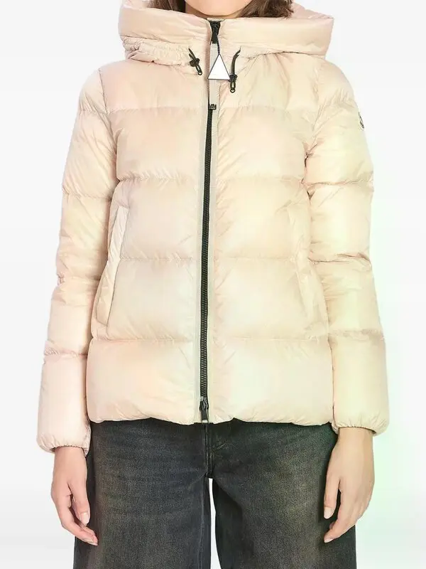 Moncler Serittes Hooded Puffer Jacket - Pink
