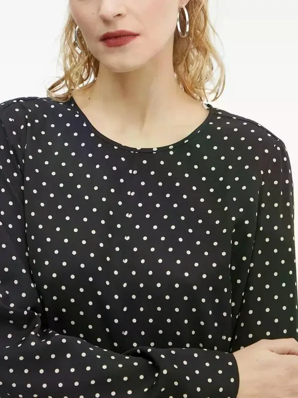 Marc O'polo Polka-dot Flared Dress