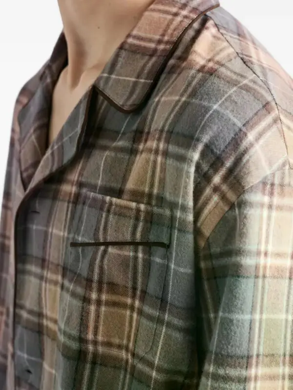 Prada Checked Cotton Shirt