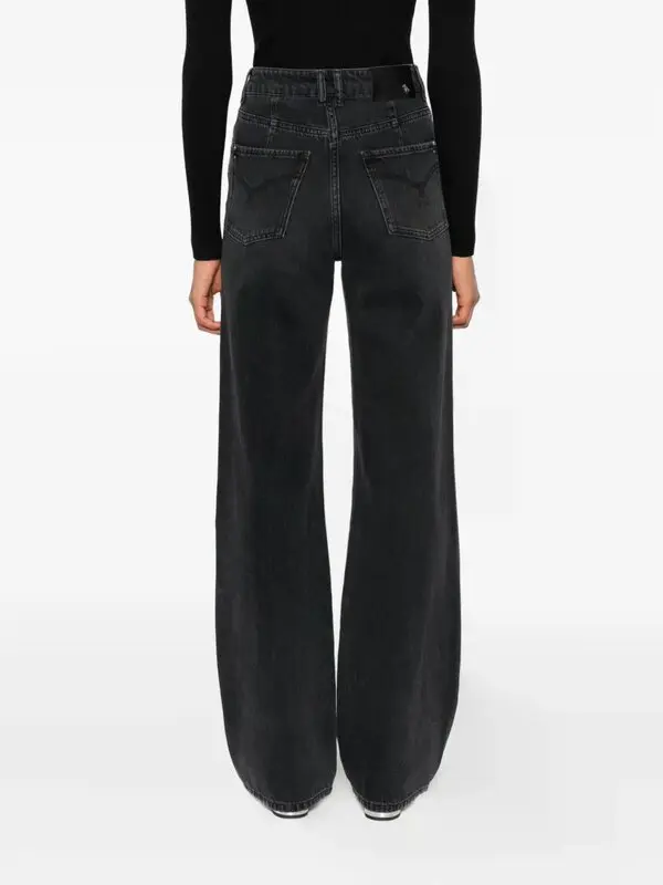 Patrizia Pepe High-waisted Wide Leg Jeans