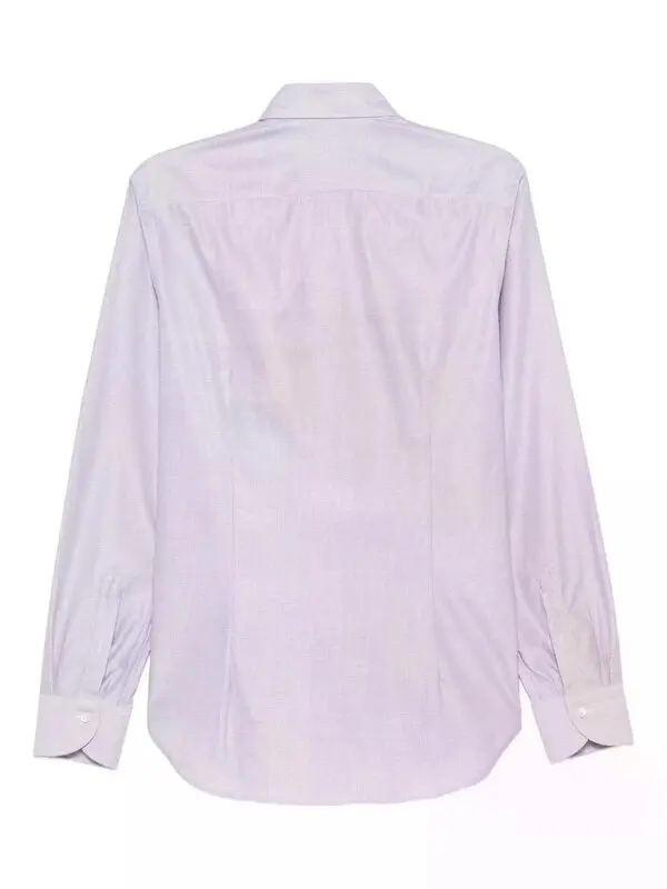 Canali Cotton Shirt - Purple