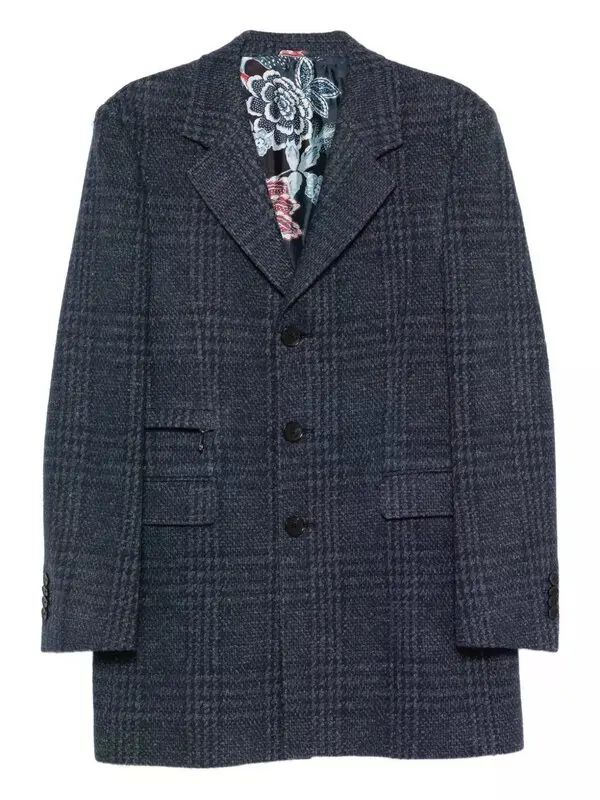 Etro Checked Three-button Jacket