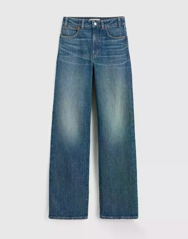 Madewell The Curvy Perfect Vintage Wide-leg Jean - Harvey Wash