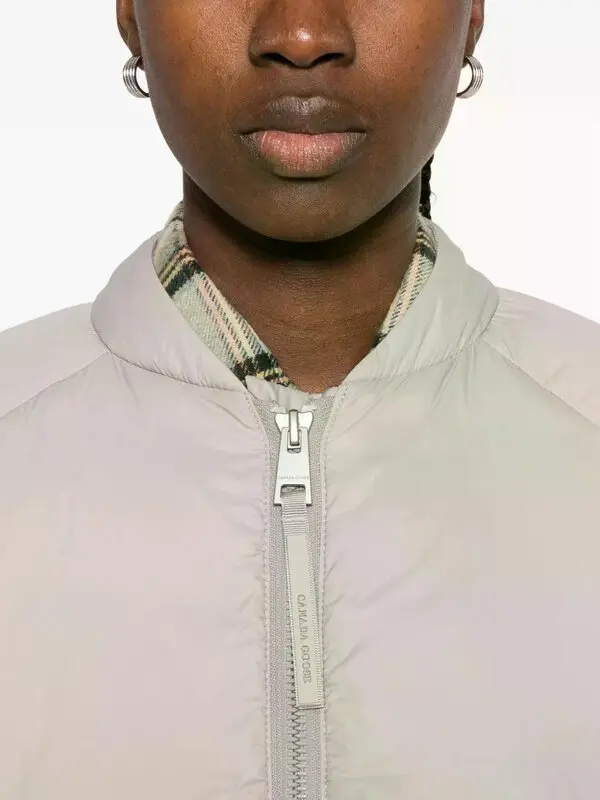 Canada Goose Elba Quilted Bomber Jacket - Neutrals