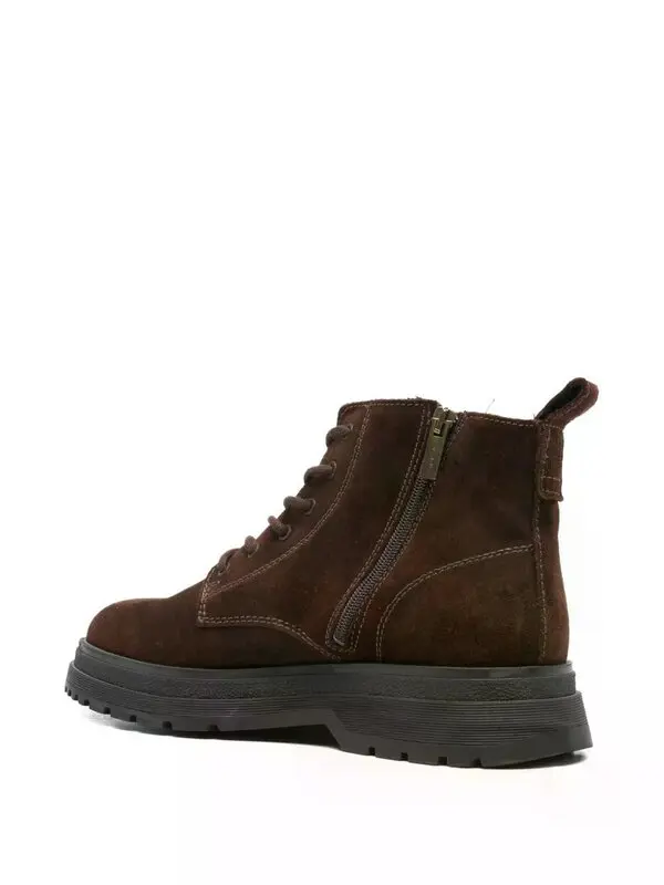 Marc O'polo Lace-up Suede Biker Boots