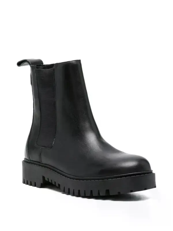 Guess Logo Plaque Chelsea Boots