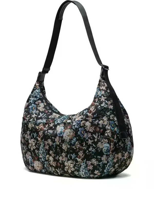 Herschel Supply Co. Yara Floral Print Shoulder Bag - Black