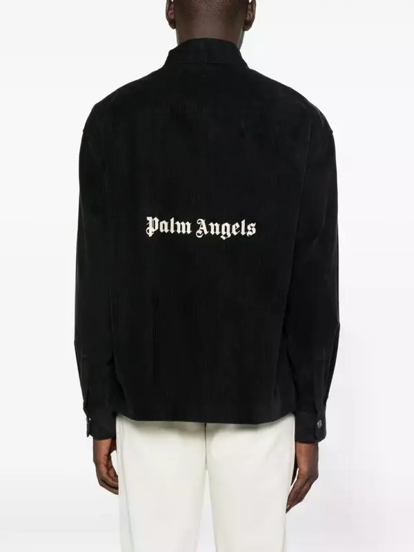 Palm Angels Corduroy Button-fastening Overshirt