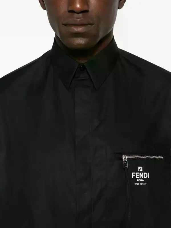 Fendi Zip-pocket Shirt