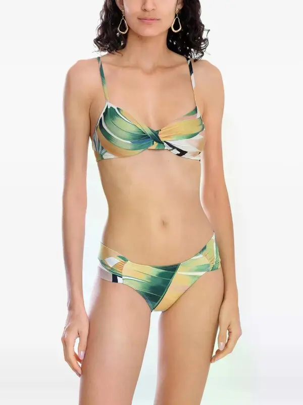 LYGIA & NANNY Geometric-pattern Bikini