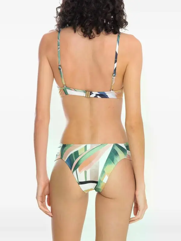 LYGIA & NANNY Geometric-pattern Bikini
