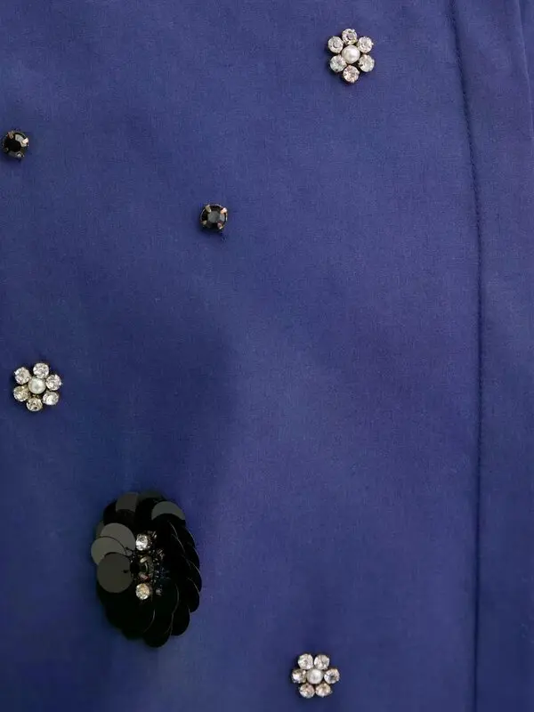 BRUUNS BAZAAR Sequin-embellished Crystal Shirt