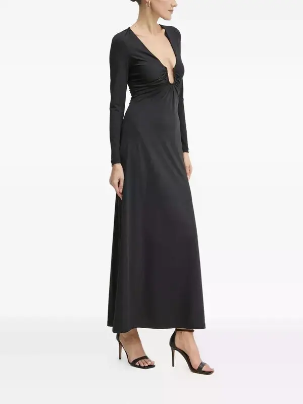 Bardot Remmy Plunging-neckline Maxi Dress
