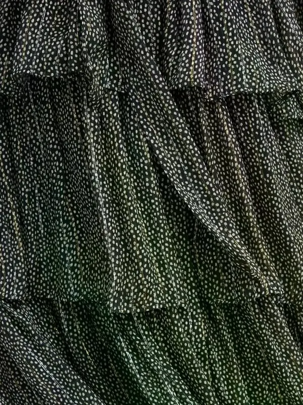 BRUUNS BAZAAR Pleated Ruffled Mini Dress