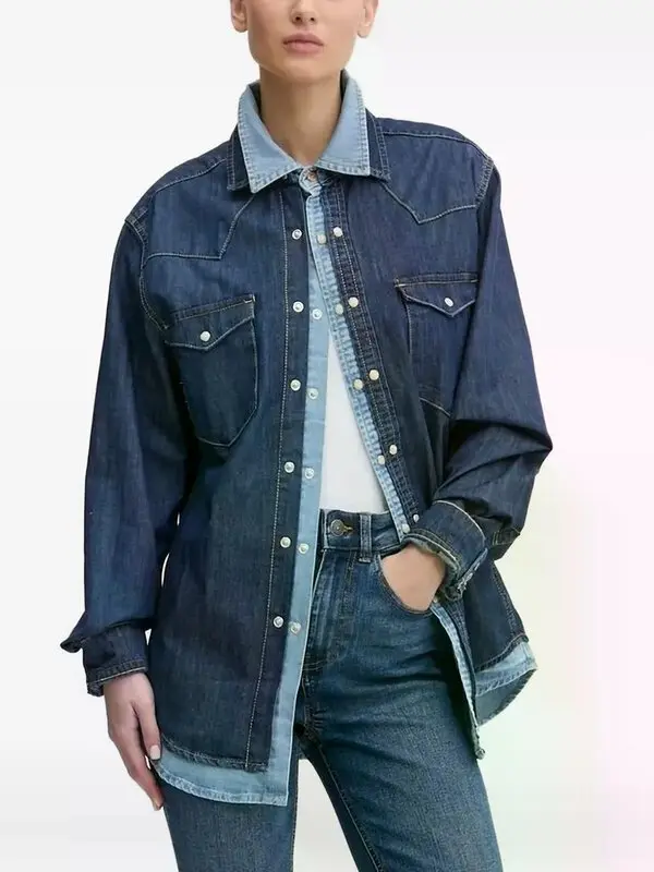 Desigual Western-style Denim Shirt