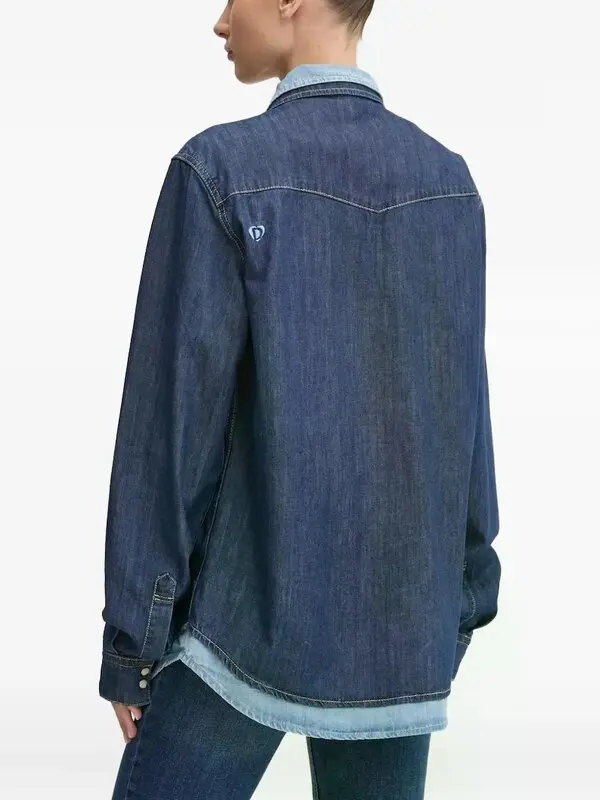 Desigual Western-style Denim Shirt