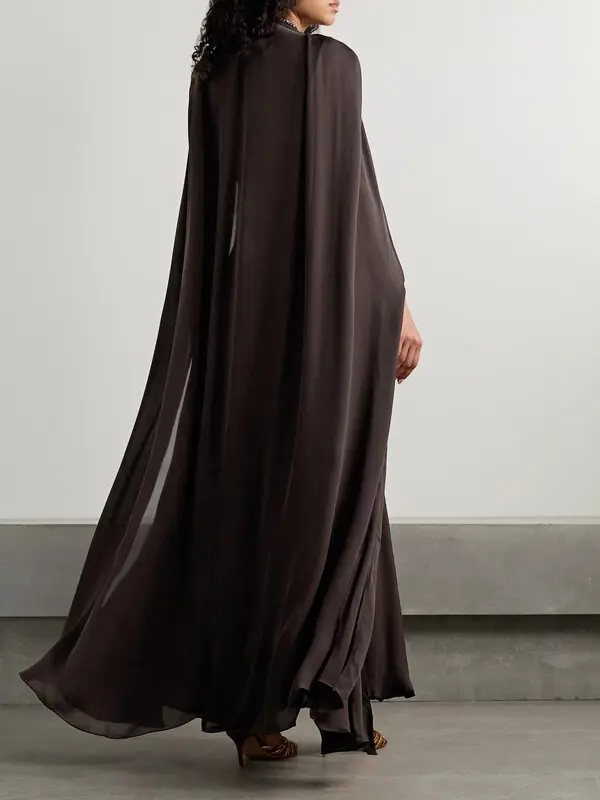 Johanna Ortiz New Destiny Silk-georgette Cape