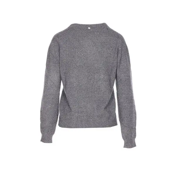 Liu Jo Crewneck Sweater - Grey
