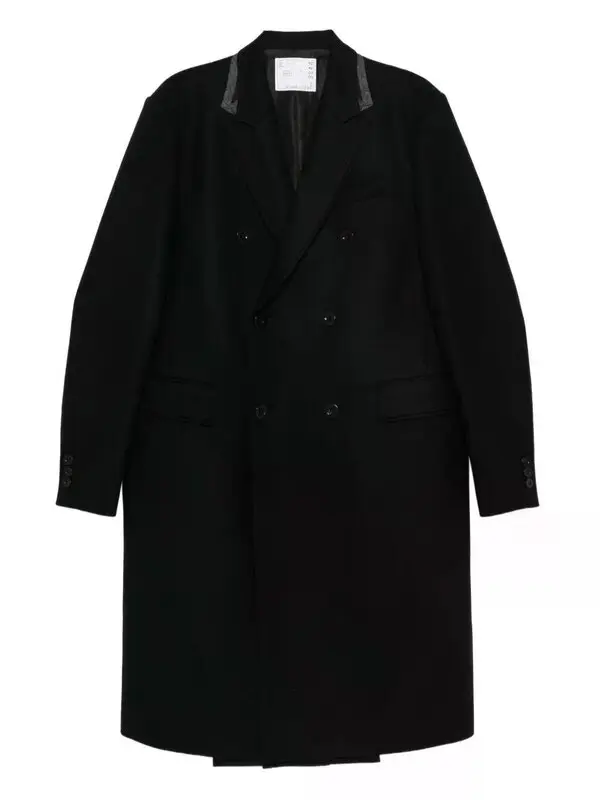 Sacai Double-breasted Tailored Coat