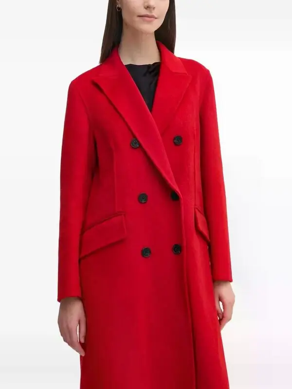 PEDRO DEL HIERRO Buttoned Double-breasted Coat